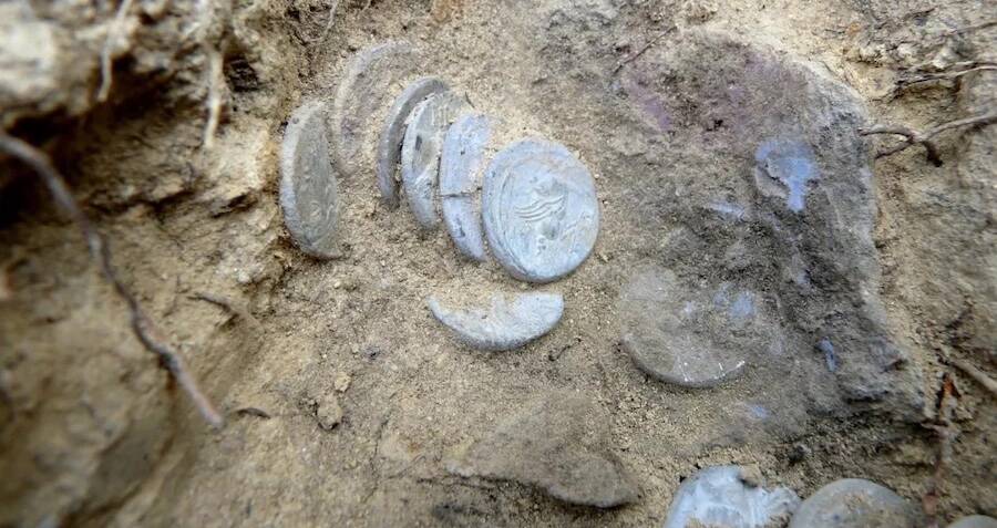 Hoard Of 2,000-Year-Old Roman Coins Found In Tuscany