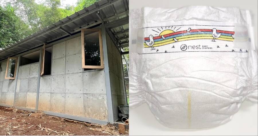 Japanese Researchers Made Concrete Out Of Dirty, Used Diapers