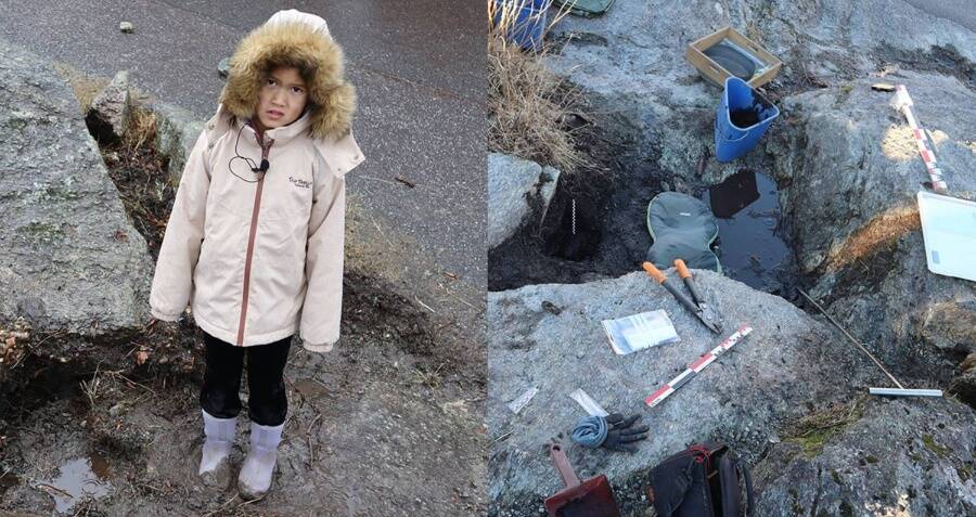 8-Year-Old Norwegian Girl Finds Stone Age Dagger Near Her School