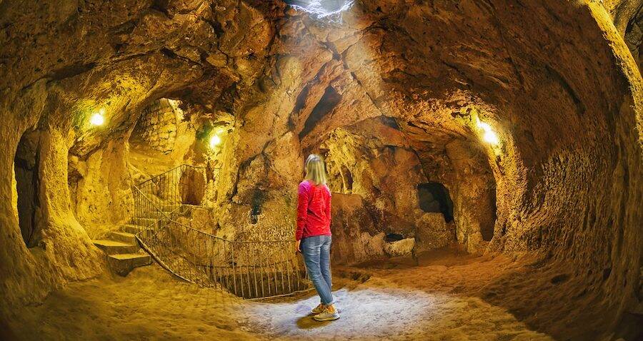 Inside Derinkuyu, The Ancient Underground City Beneath Turkey