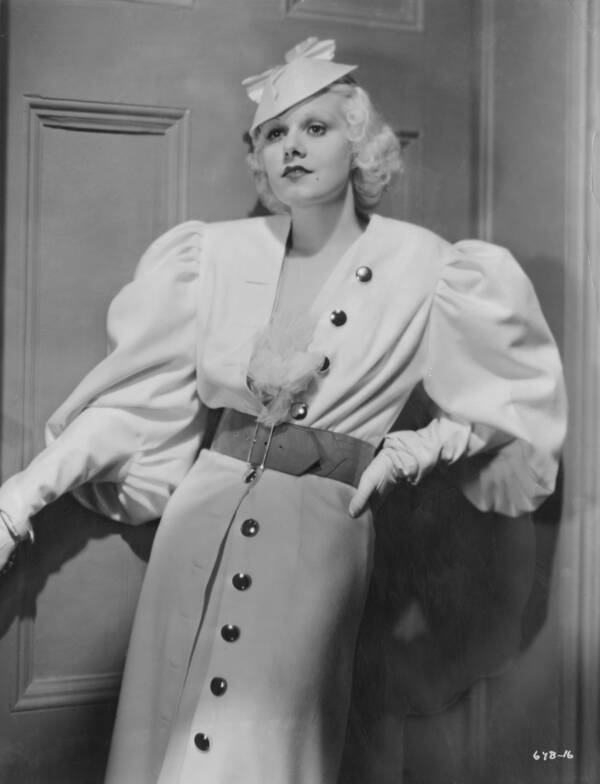 The Life And Death Of Jean Harlow, The First Blonde Bombshell