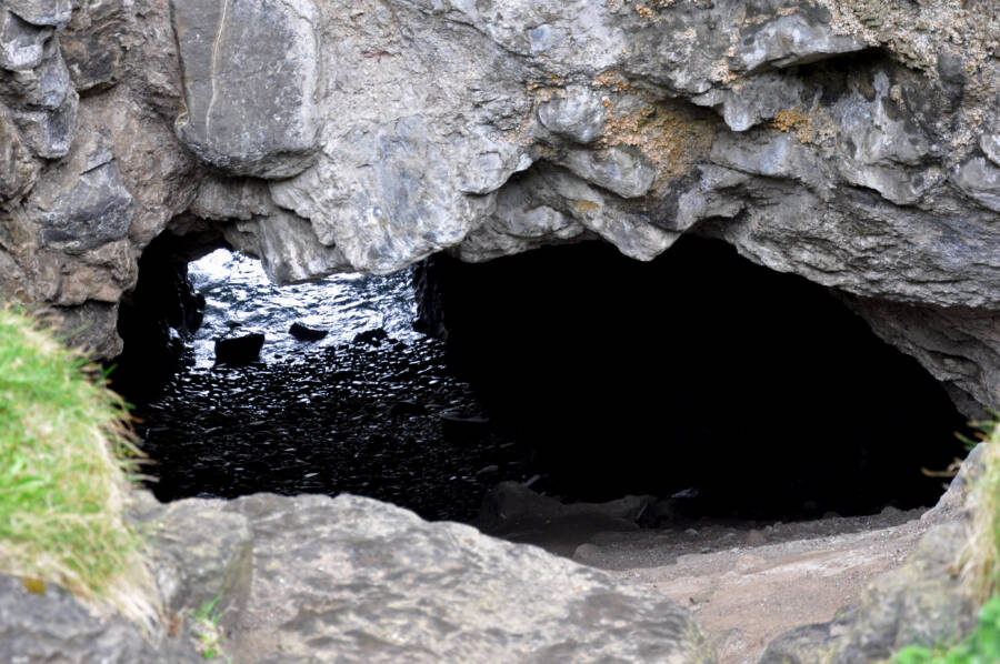 Dunluce Castle, The Medieval Fortress On The Cliffs Of Northern Ireland