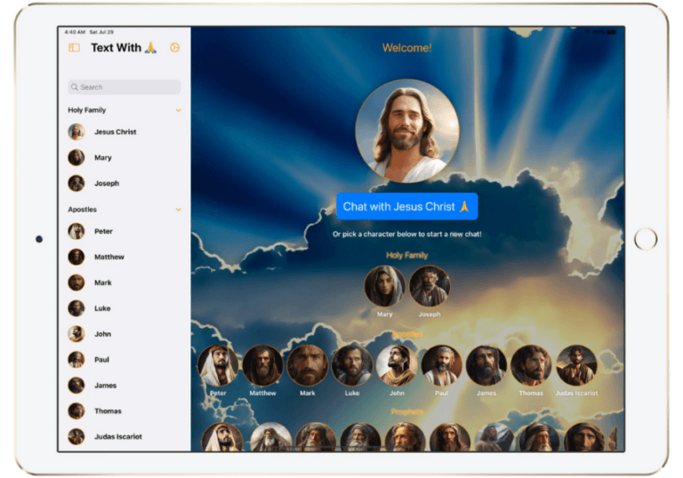 New AI-Powered App Allows Users To 'Chat' With Jesus