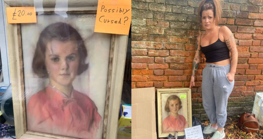 A 'Cursed' Painting Returned Twice Sells For $2,000 Online