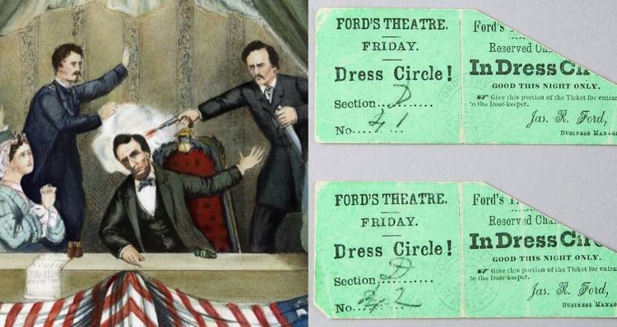Rare Theatre Tickets From Lincoln Assassination Sold At Auction