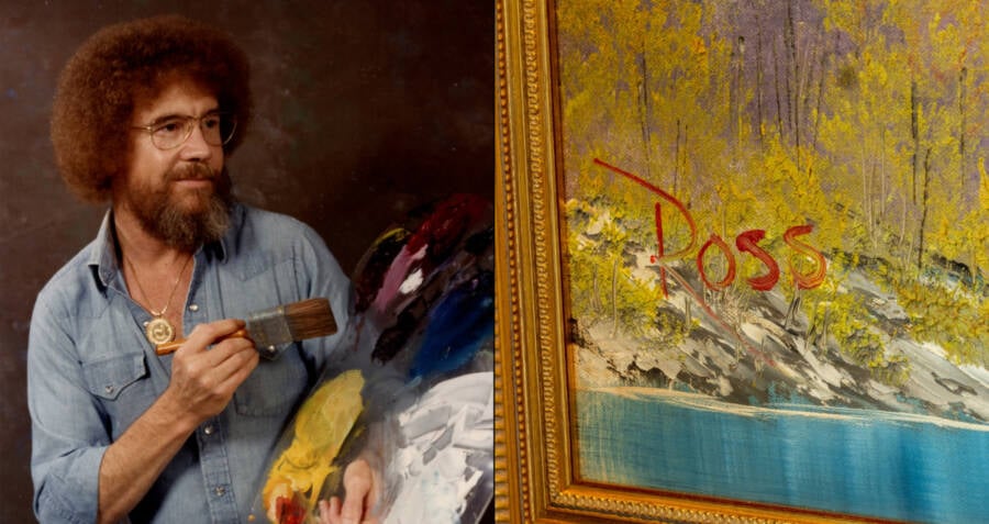First Bob Ross Painting From 'The Joy Of Painting' Goes On Sale
