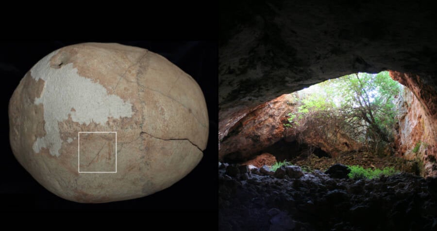 Researchers Find Cup Made From Human Skull In Spanish Cave