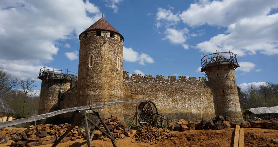 How Guédelon Castle Is Being Built Using Only 13th-Century Methods