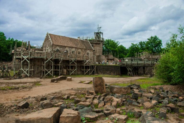 How Guédelon Castle Is Being Built Using Only 13th-Century Methods