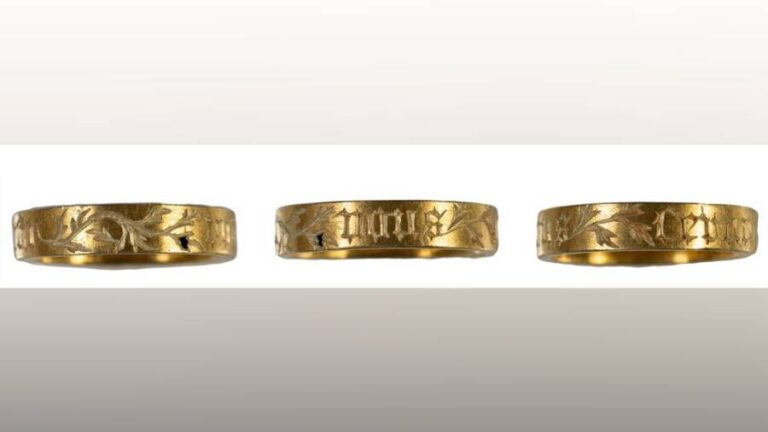 Medieval 'Love Motto' Ring Discovered By Metal Detectorist