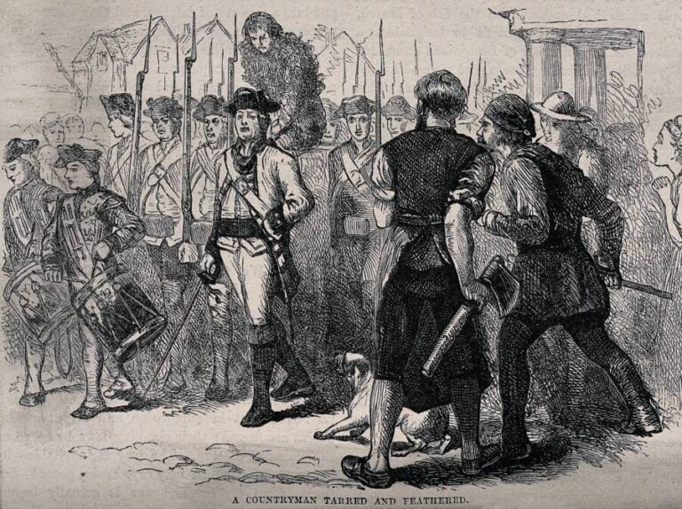 Tarring And Feathering: The Brutal Mob Justice Of Colonial America