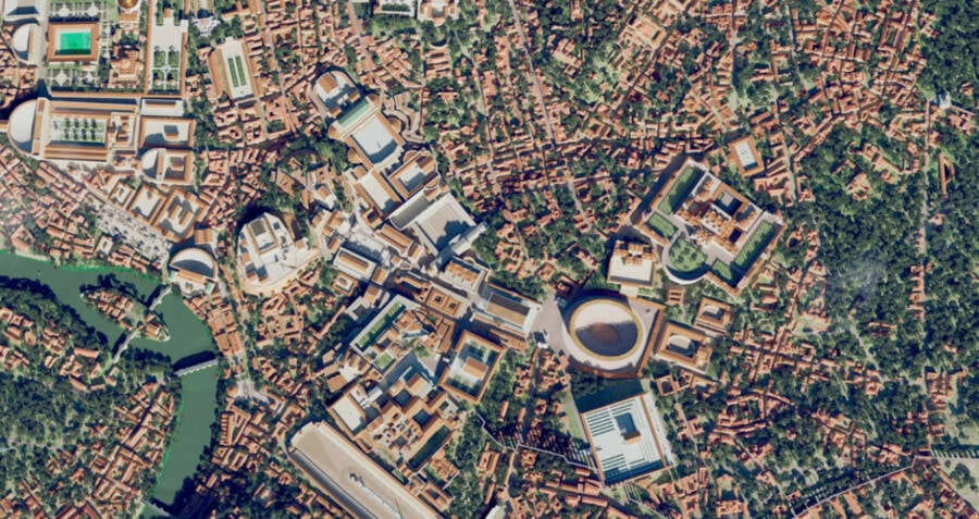 New 3D Recreation Of Rome Allows Users To Travel To Its Heyday
