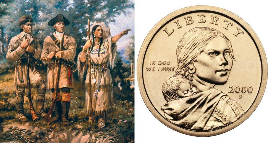 Sacagawea, The Shoshone Woman Who Guided Lewis And Clark