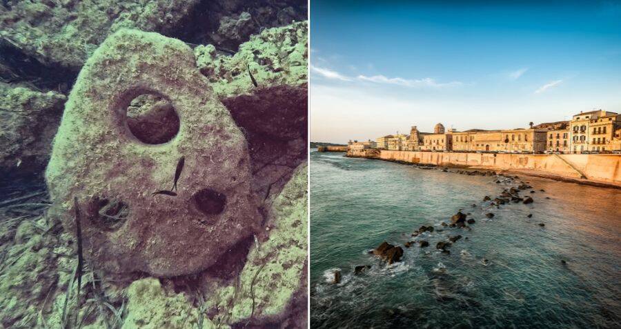 Two Ancient Stone Anchors Were Just Discovered Off The Coast Of Sicily