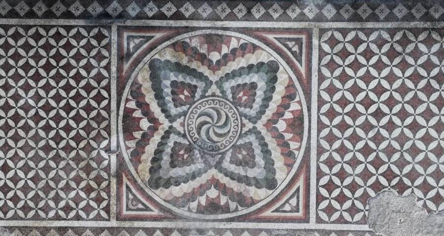 Massive, Ornate Ancient Roman Mosaic Floor Unearthed In Kayseri