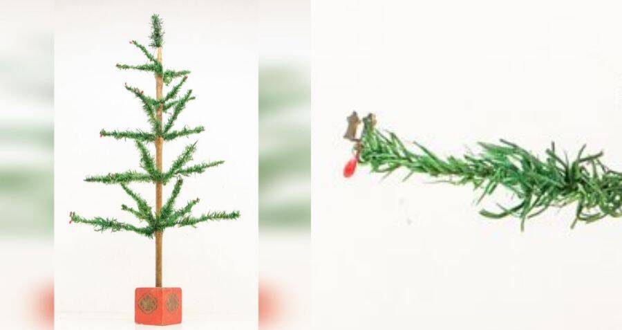 Artificial Christmas Tree From 1920 Sells For $4,000 At Auction