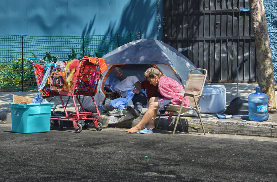 Inside Skid Row, Los Angeles' Neighborhood For The Homeless