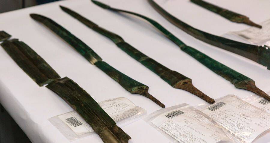 Bronze Age Swords And Medieval Coins Discovered In Germany