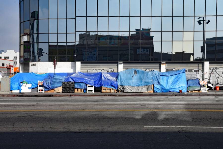 Inside Skid Row, Los Angeles' Neighborhood For The Homeless