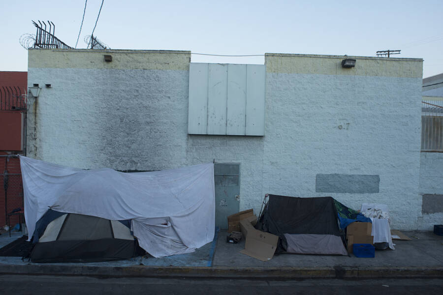Inside Skid Row, Los Angeles' Neighborhood For The Homeless