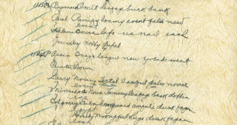 Coded Note Found Hidden In A Victorian-Era Dress Solved