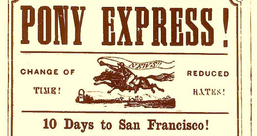 Pony Express: The Rise And Fall Of The Iconic Mail Service