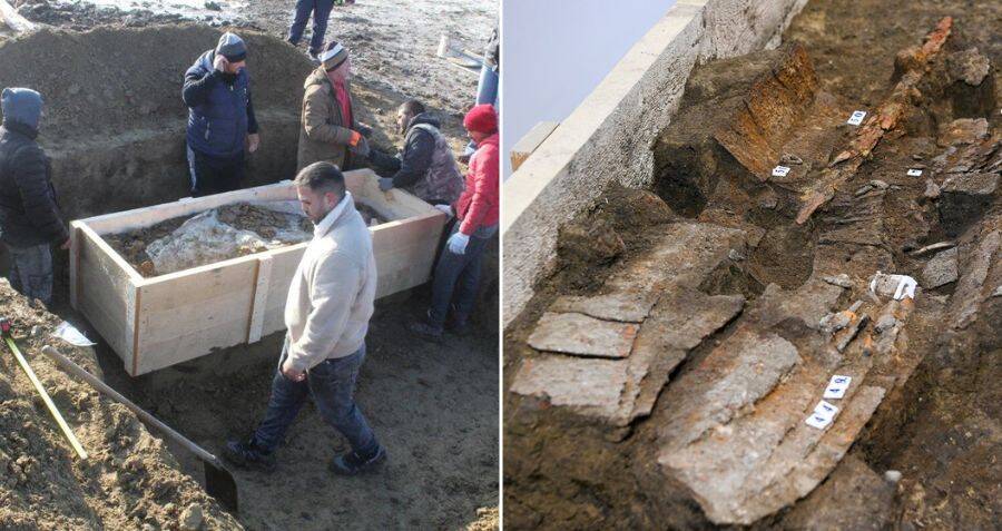 Avar Warrior With Complete Armor Unearthed In Hungary