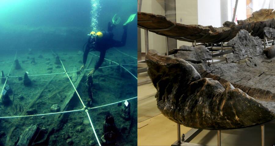 Archaeologists Discover Five Stone Age Canoes Near Rome