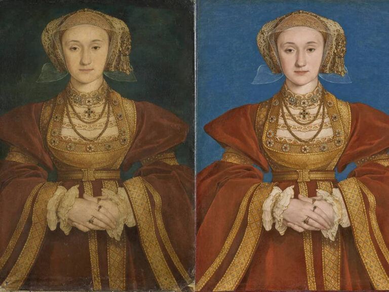 Portrait Of Anne Of Cleves Is Restored To Its Former Glory