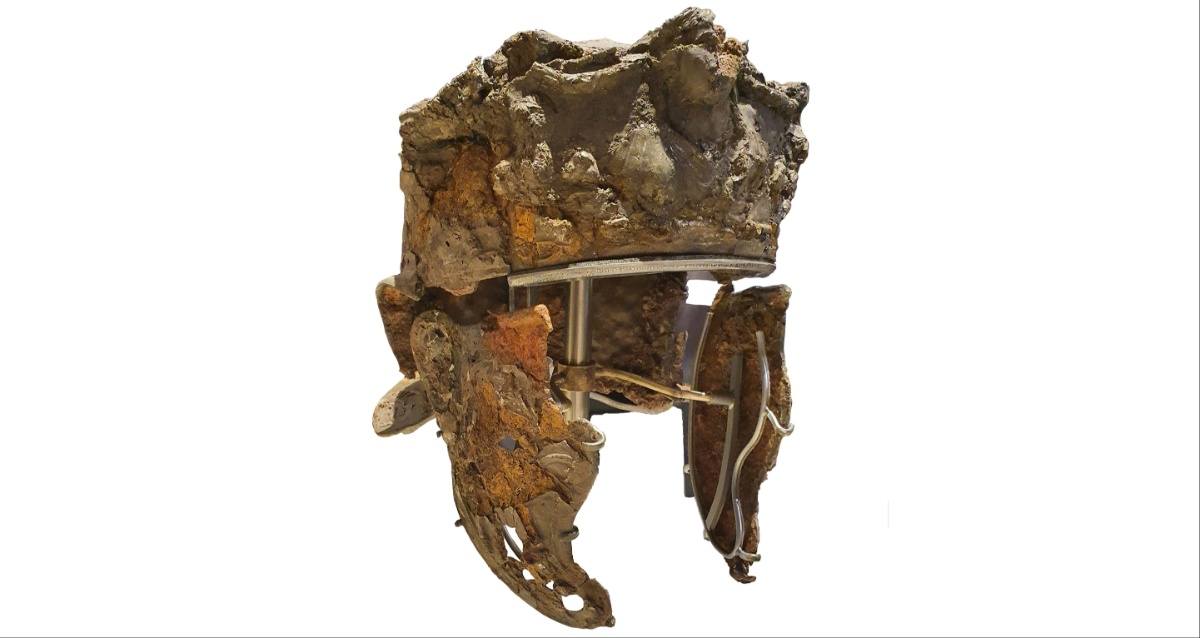 Hallaton Roman Helmet Restored For The First Time
