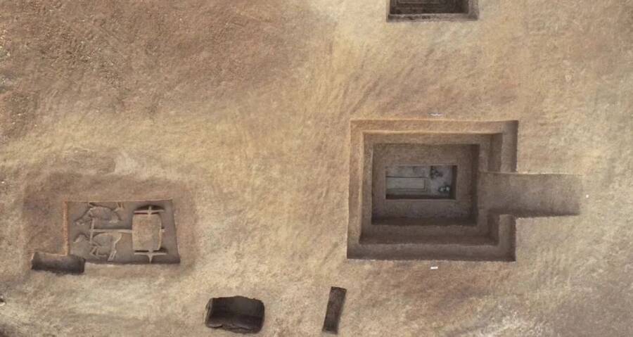 Hundreds Of Relics From Ancient Tomb Found In Xiangyang, China