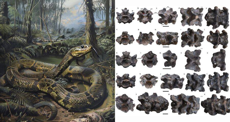 Fossilized Vertebrae Found In India Reveal Huge Prehistoric Snake
