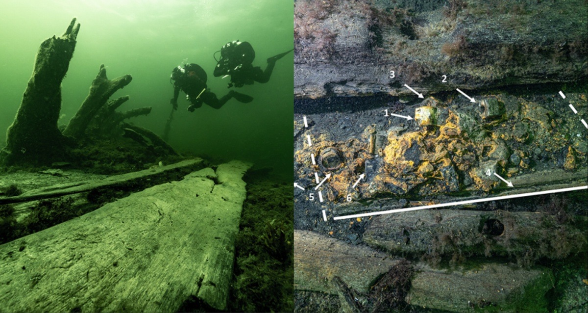 Weapon Chest Found On 500 Year Old Shipwreck In Sweden