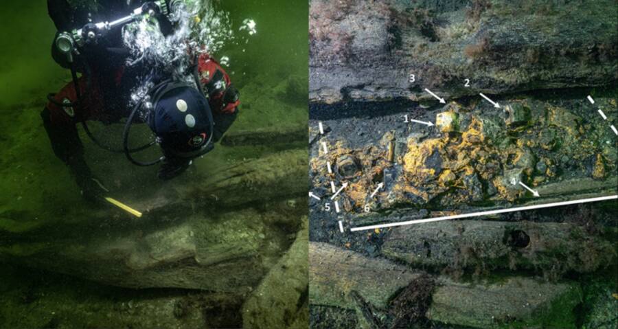 Weapon Chest Found On 500-Year-Old Shipwreck In Sweden