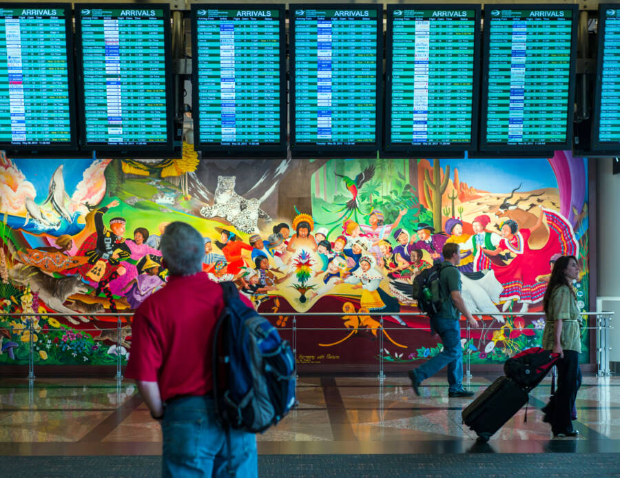 The Denver Airport Murals And The Conspiracy Theories Behind Them