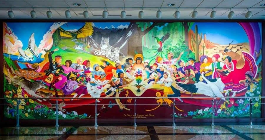 The Denver Airport Murals And The Conspiracy Theories Behind Them