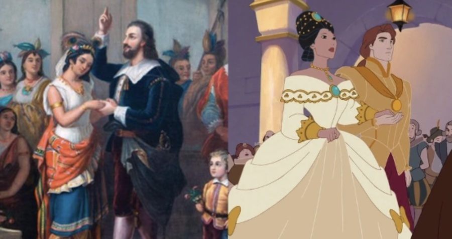Ekte Pocahontas Og John Rolfe Bryllup Pocahontas 2 – Filmer På