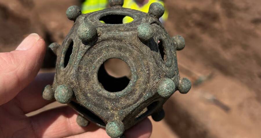 Roman Dodecahedron Discovered In England Baffles Experts