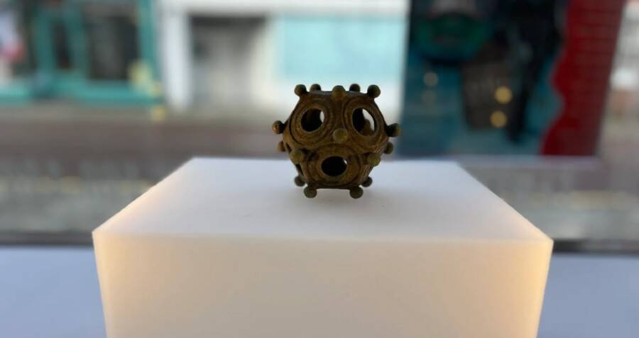 Roman Dodecahedron Discovered In England Baffles Experts