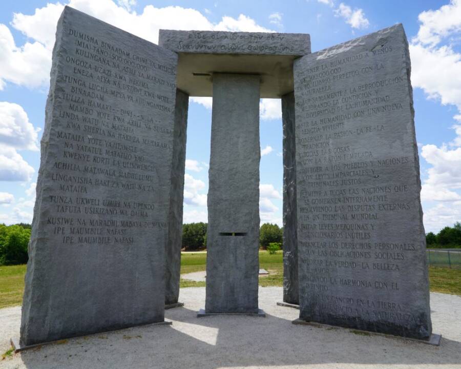The Georgia Guidestones And The Theories Surrounding Them