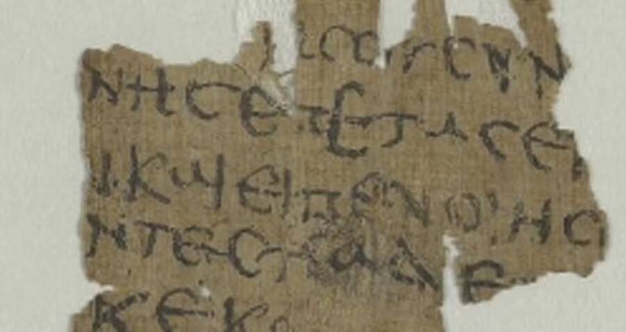 Earliest Record Of Jesus' Childhood Discovered On Papyrus Scrap