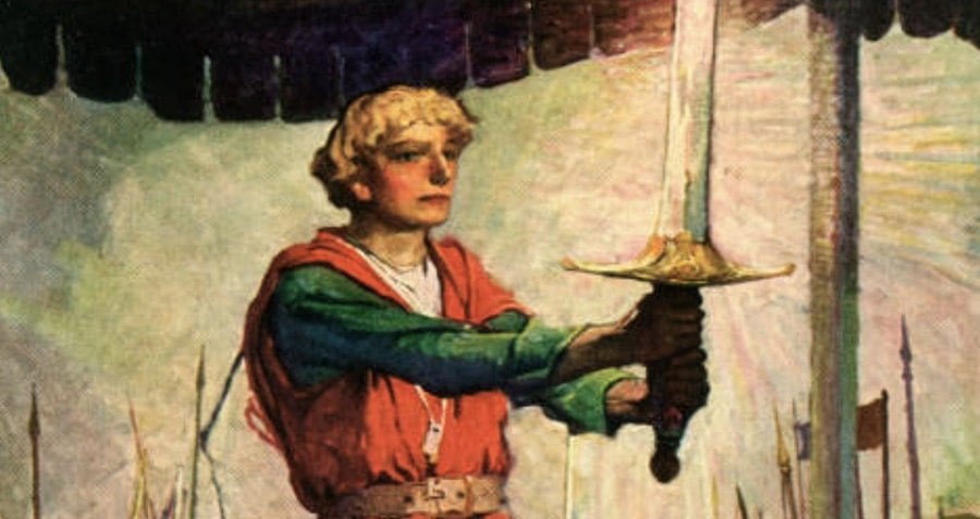 Excalibur, The Mythical Sword Of King Arthur