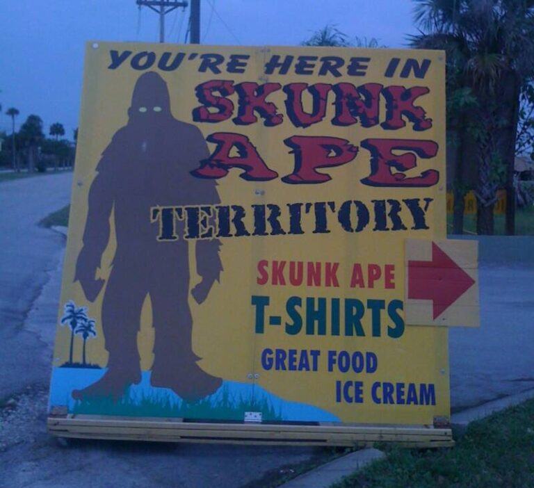 Skunk Ape, The Swamp Cryptid Known As Florida's Bigfoot