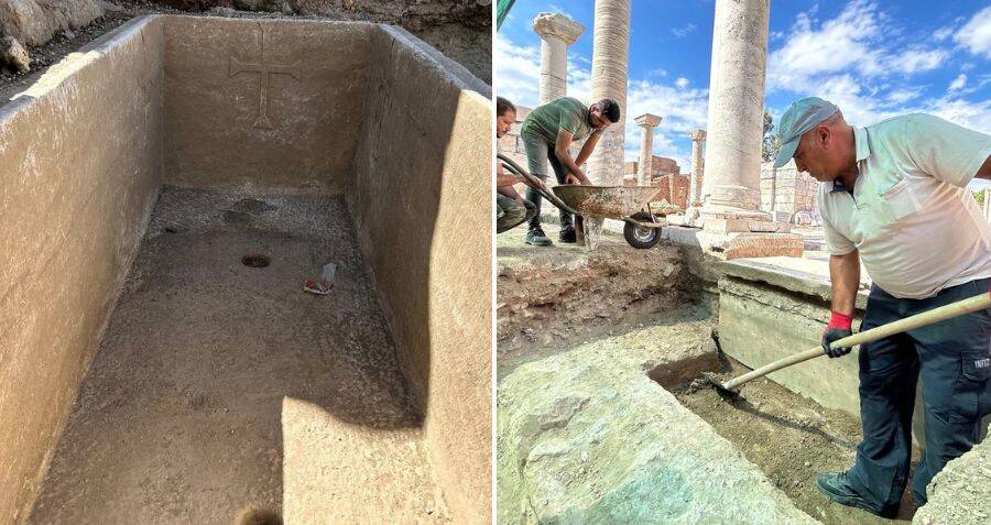 Roman Gladiator's Sarcophagus Unearthed In Türkiye
