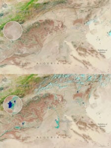 The Sahara Desert Has Flooded For The First Time In Decades