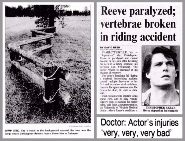 Christopher Reeve's Accident: How A Fall Left Him Paralyzed