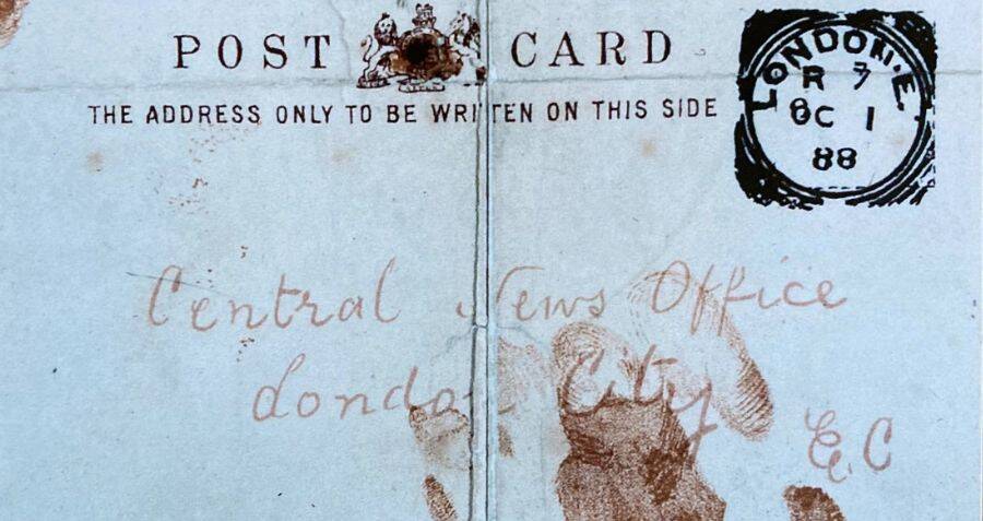 Jack The Ripper's Letters: From 'Dear Boss' To 'From Hell'