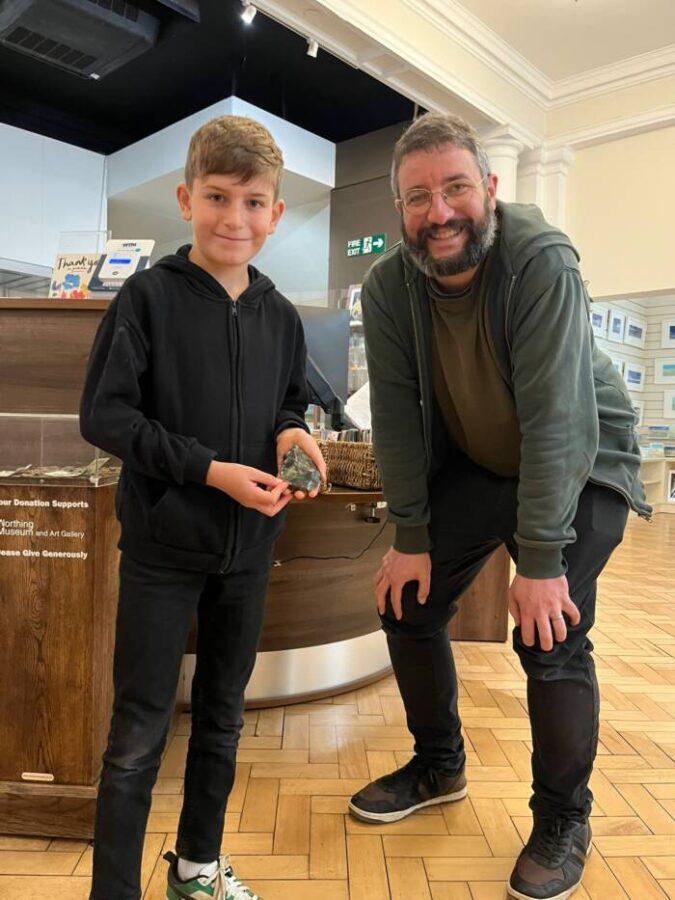 Boy Finds A Neanderthal Hand Ax On An English Beach