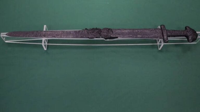 Viking-Era Sword Found By Man Swimming In Polish River