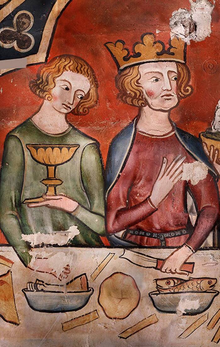 Medieval Murals At Angers Cathedral Revealed After Centuries